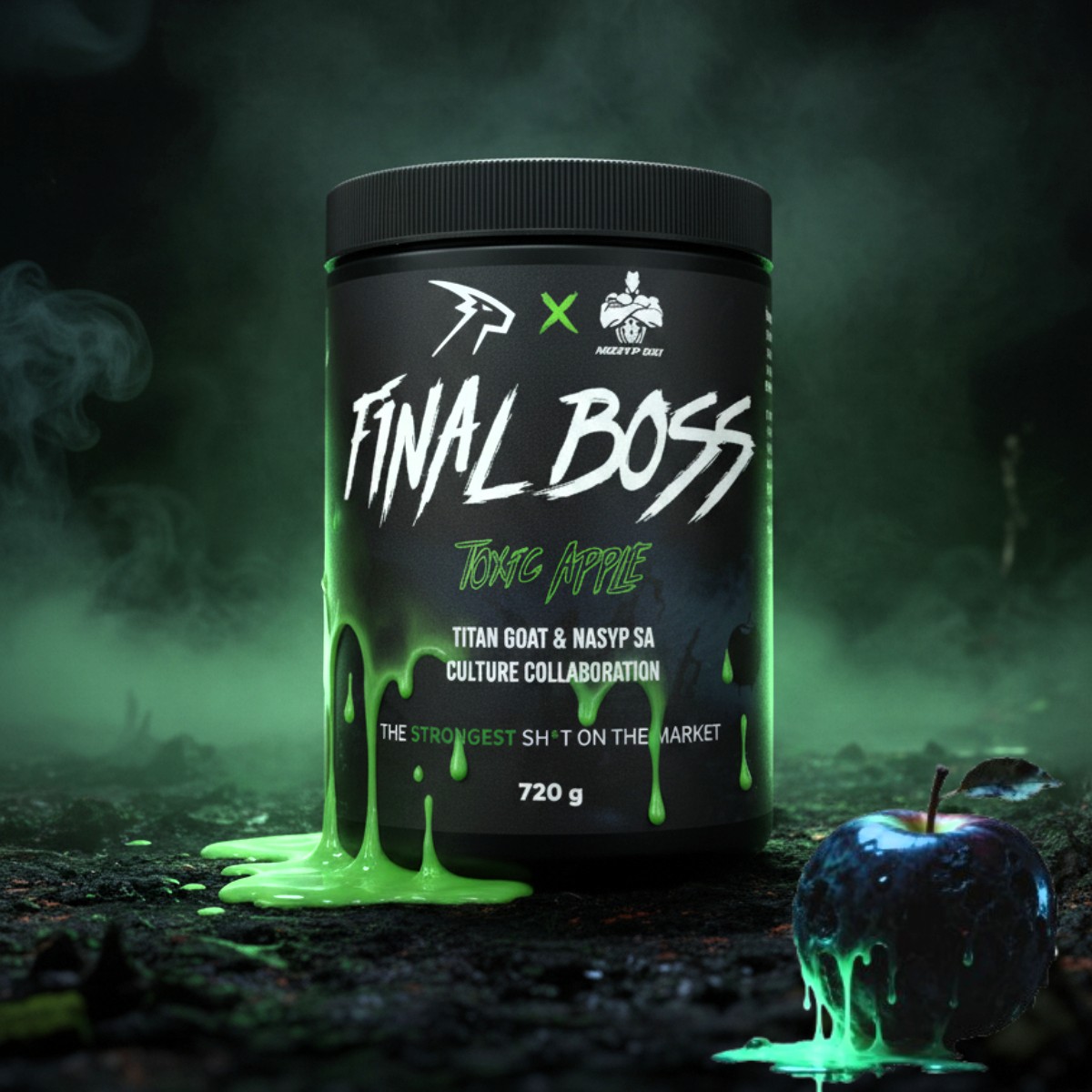 NASYP SA × TITAN GOAT FINAL BOSS Pre-Workout 720g – Limited Edition ...